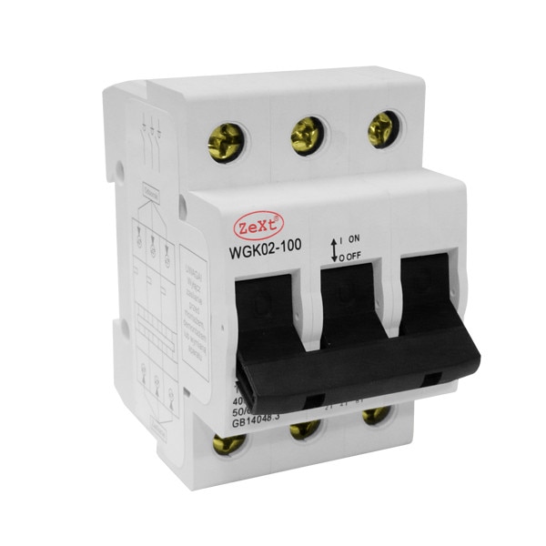 Comutator principal, Zext, Alb\Negru, 100A, 3P - eMAG.ro