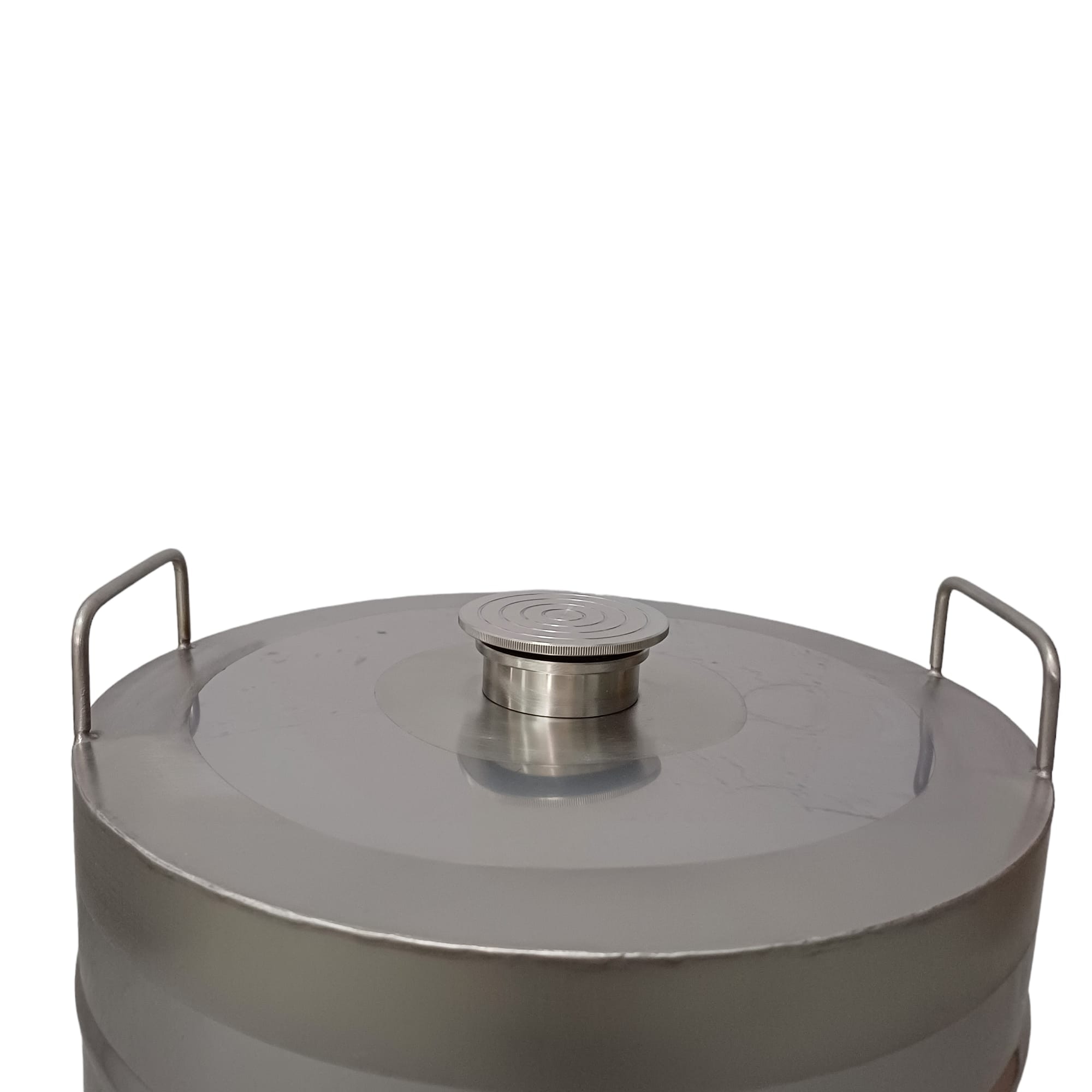 Варел от неръждаема стомана за хранителни цели 30 литра с капачка с ...