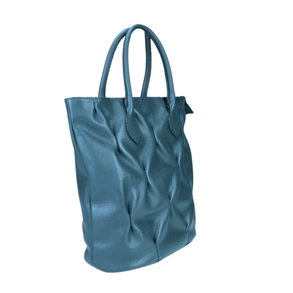 Geanta Shopper Eleganta din Piele Naturala, 32x34x16 cm, Anna - eMAG.ro