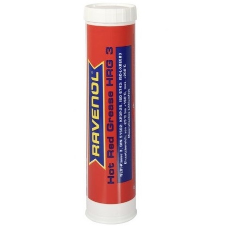 Vaselina rosie RAVENOL Hot Red Grease HRG 3,0.4 kg - eMAG.ro