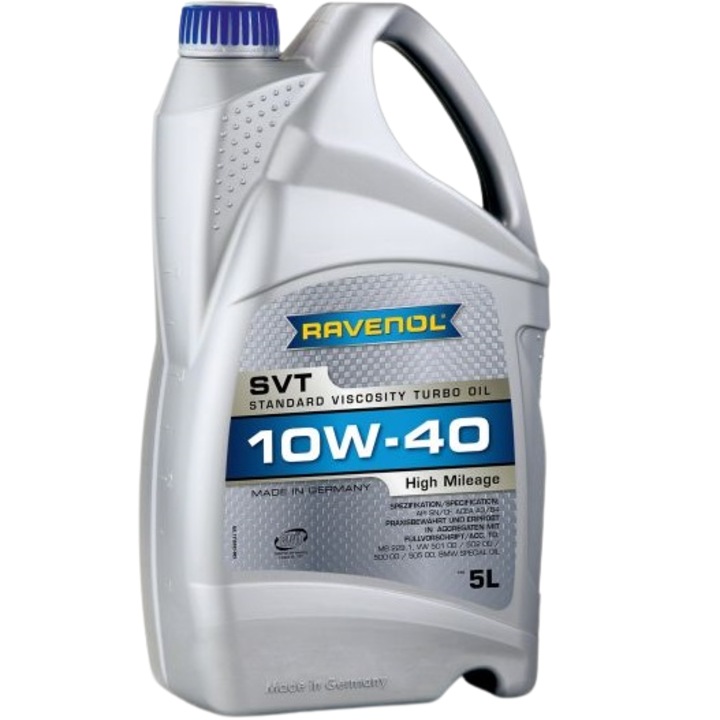 Ulei motor RAVENOL SVT 10W40, volum 5 litri, semi sintetic - eMAG.ro