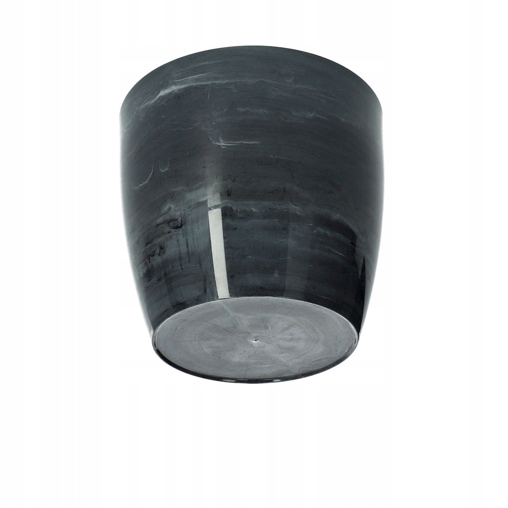 Ghiveci de flori, KADAX Agen, Plastic, 18x18x16 cm, Gri - eMAG.ro