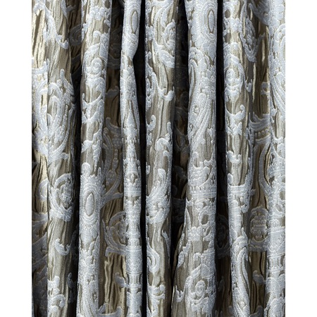 Tesatura draperie Versailles Blazon, 2 fete, bleu - eMAG.ro
