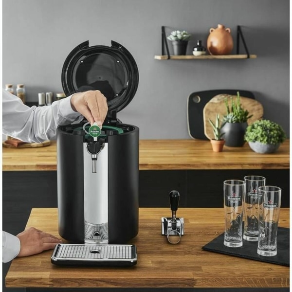 Dozator de bere refrigerant Krups Negru 5L - eMAG.ro