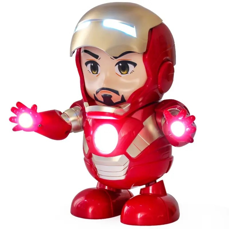 Jucarie interactiva, Model Iron man dansator, functie lumini/sunete ...