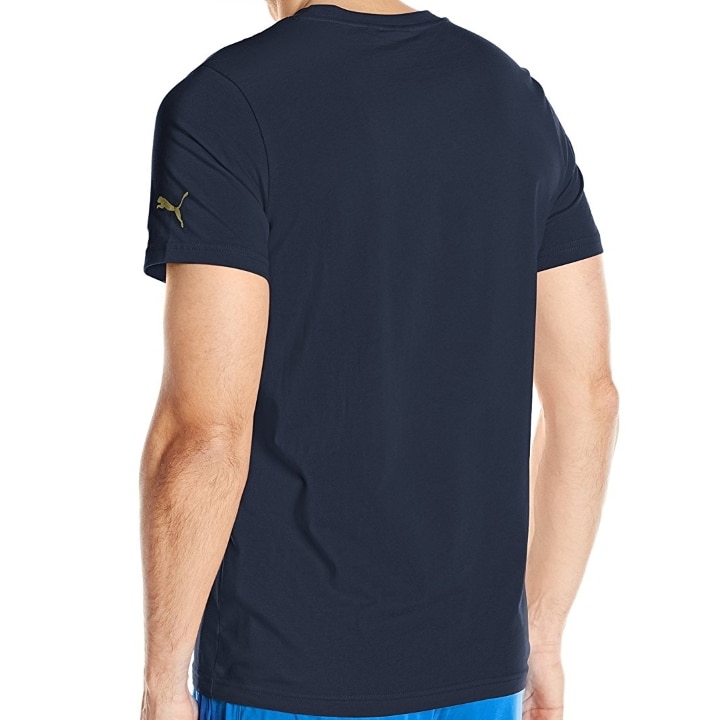 Tricou Puma Arsenal pentru barbati, bleumarin, S - eMAG.ro