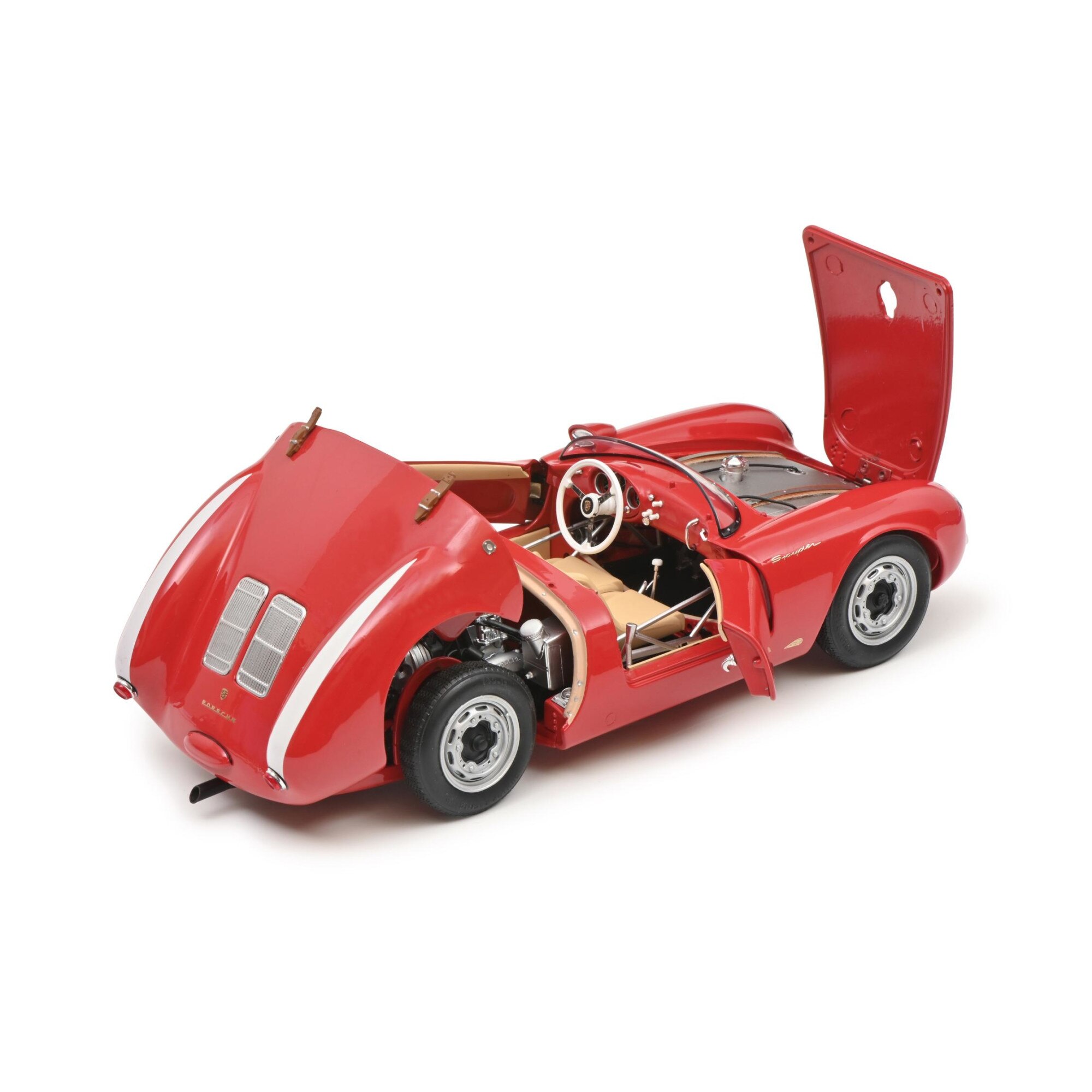 Macheta Porsche 550 A Spyder - 1/18 Schuco - eMAG.ro