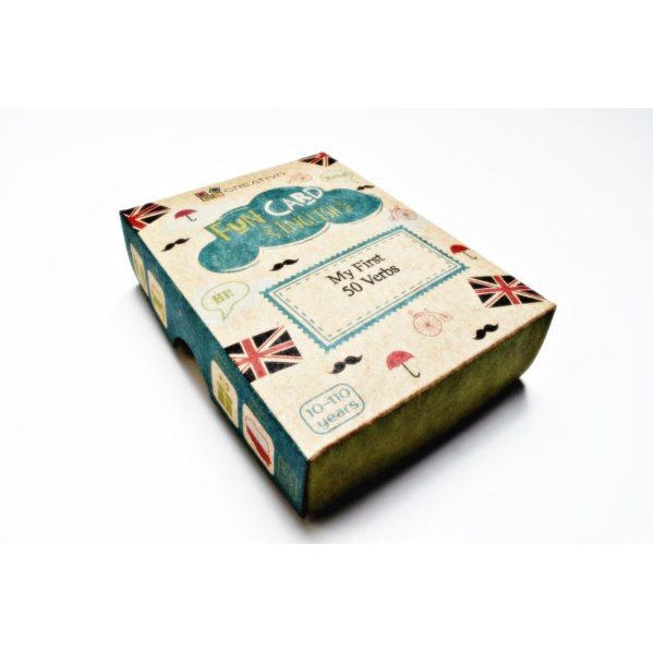 Fun card English, My first 50 verbs - eMAG.ro