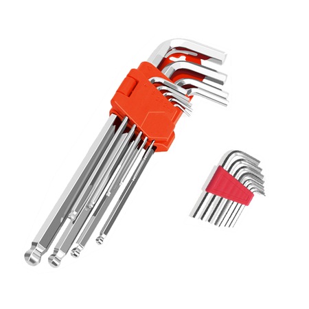 Set 18 chei imbus Cr-V EvoTools Professional, SOOYE®, T10-T50, CrV ...
