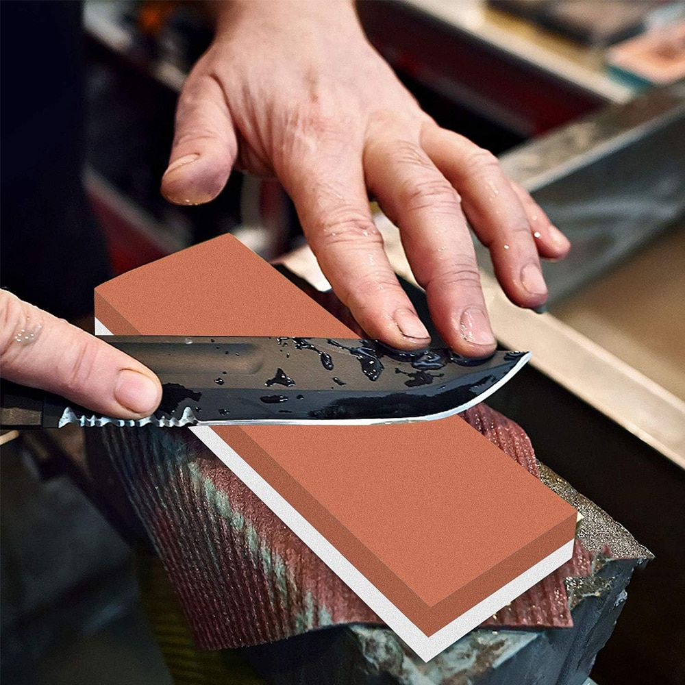 Kit Ascutire Cutite cu Piatra pentru Ascutirea Cutitelor prin Slefuire ...