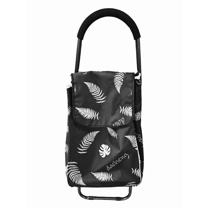 Carut pentru piata, 2 roti, cadru metalic, maner turnat cu zona ...