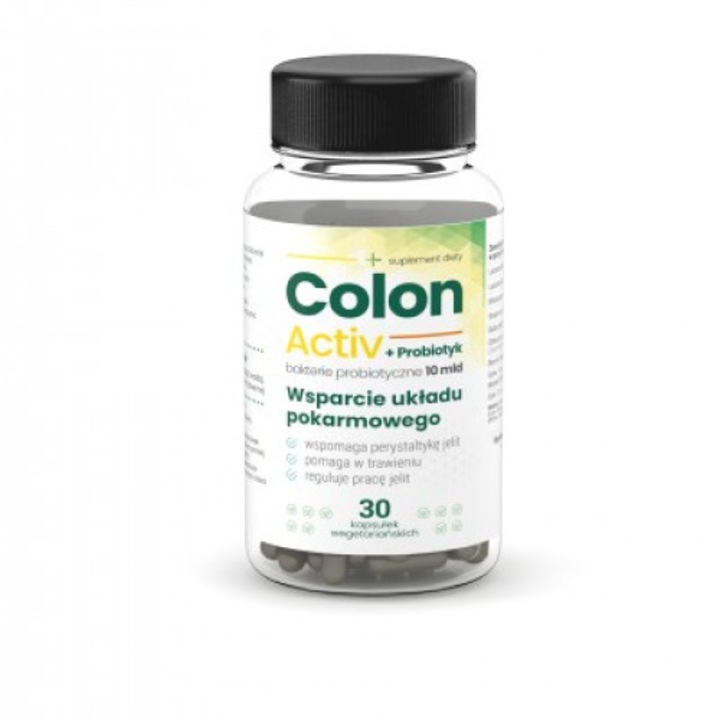 Supliment alimentar Naturday Colon Activ Vegan 30 capsule - eMAG.ro