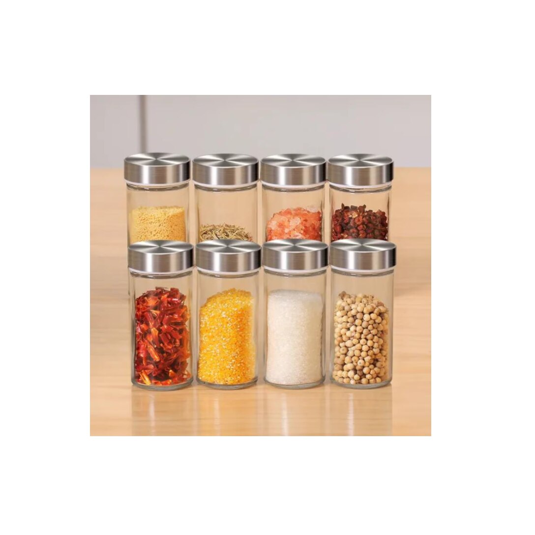 Set 16 recipiente, At Performance, pentru condimente, cu suport inox ...