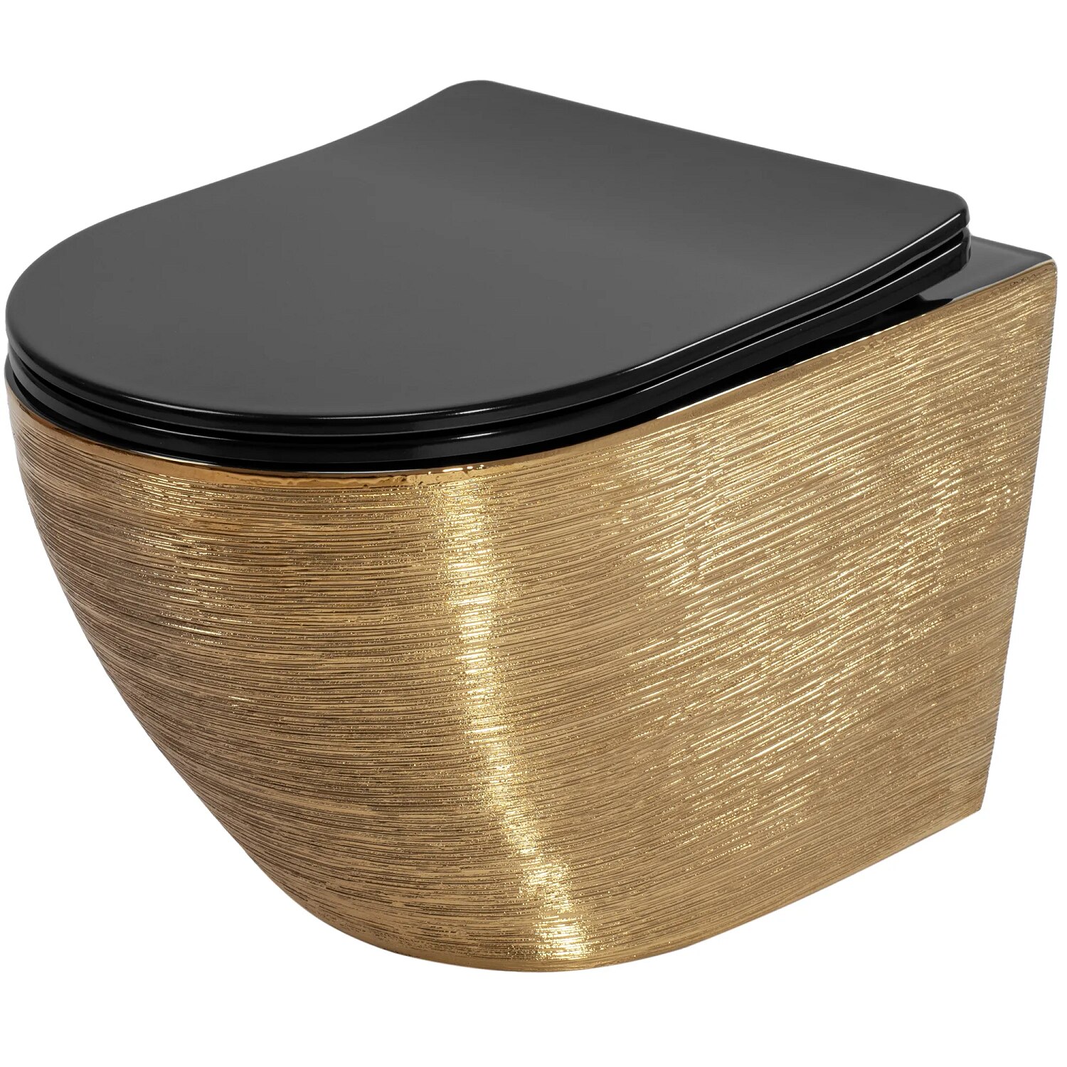 Vas wc empa carlo flat brush gold - eMAG.ro