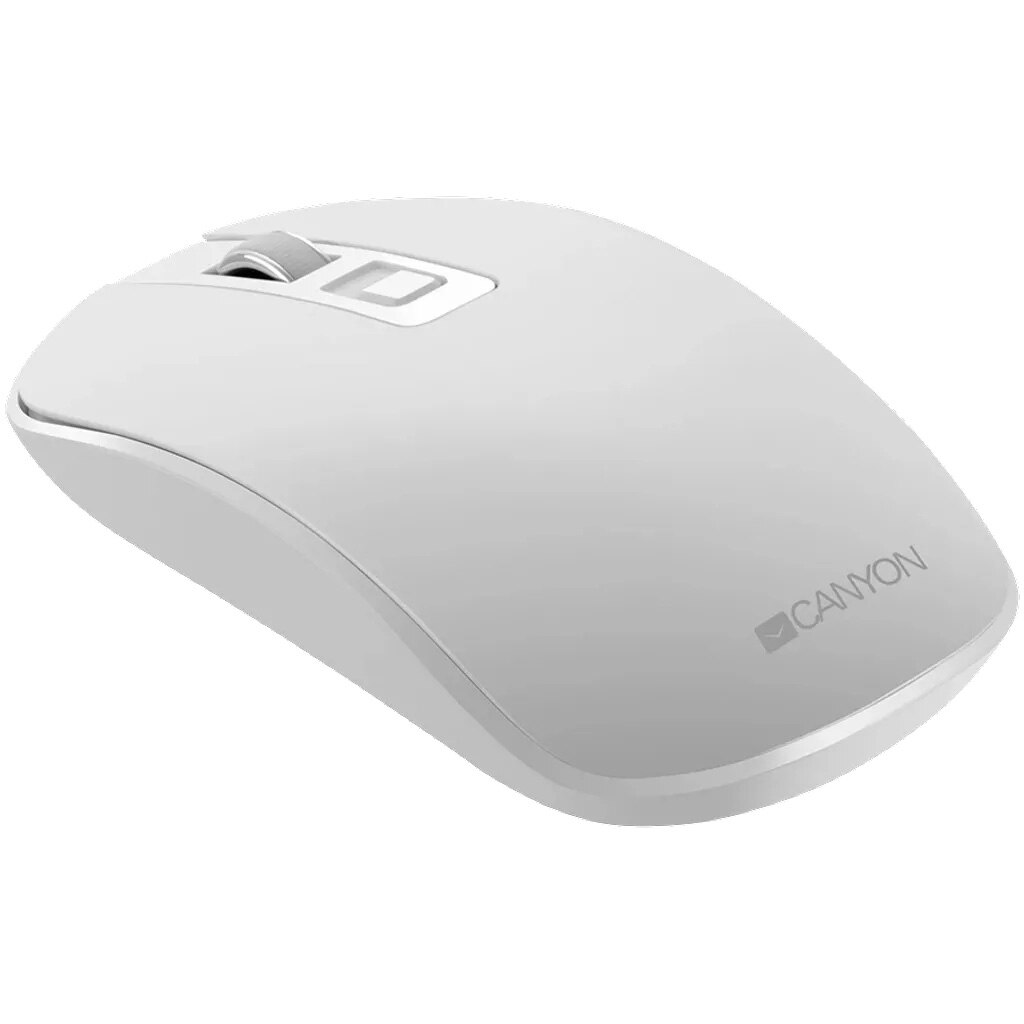 Mouse Canyon MW-18 Wireless Pearl White - eMAG.ro
