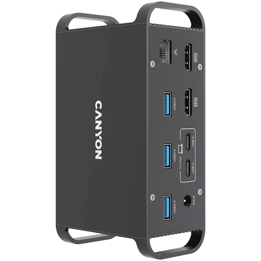Hub USB Canyon DS-95 14in1 USB-C Grey - eMAG.ro