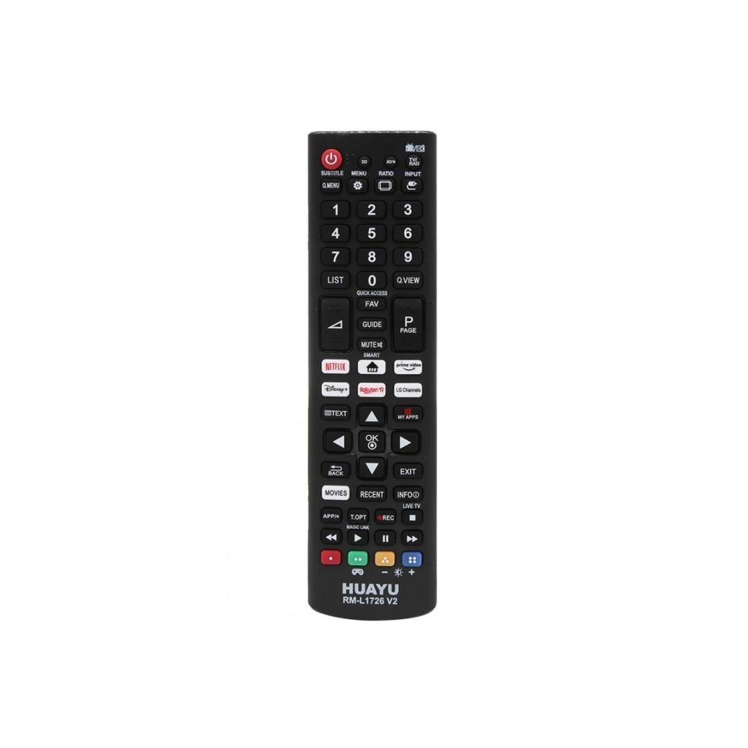 Telecomanda Universala RM-L1726 V2 Pentru Lcd, Led si Smart Tv LG cu Netflix, Disney+, Rakuten ...