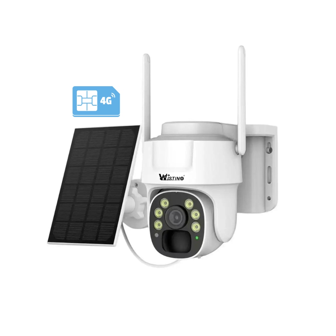 Camera de Supraveghere Solara 4G Cartela SIM 3 MP, Zoom 10X, Full HD ...