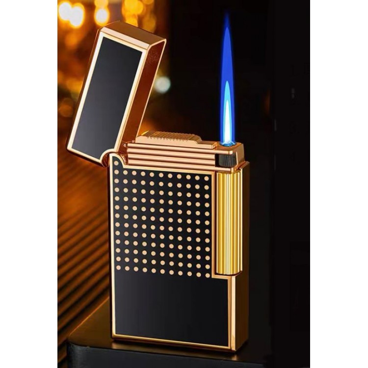 Bricheta metalica rezistenta la vant cu gaz, Wave Point, culoare negru ...