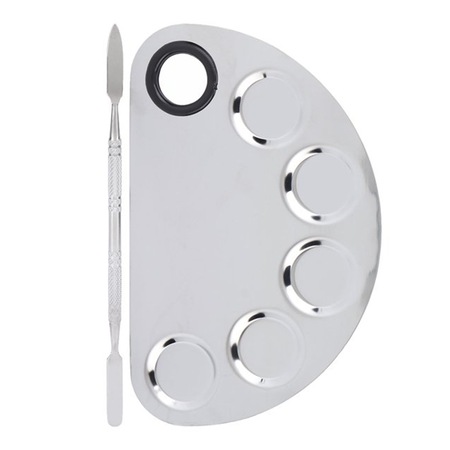 Paleta mixare fond de ten sau vopsele acrilice cu spatula, Lila Rossa ...
