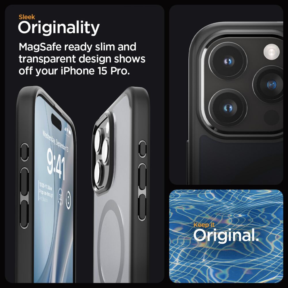 Защитен калъф Optim Solution Ultra Hybrid Magsafe За Iphone 15 Pro