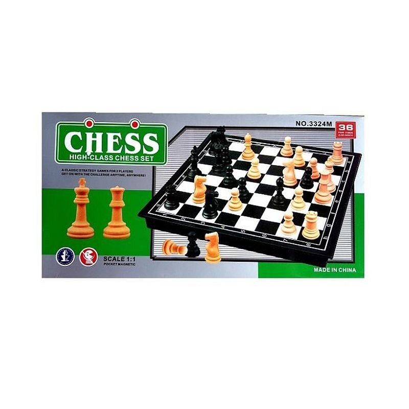 Sah magnetic, PROCART, joc interactiv cu 32 piese, 32x32 cm - eMAG.ro