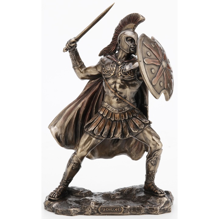 Figurina, Veronese, Model Ahile cu sabie si scut - eMAG.ro