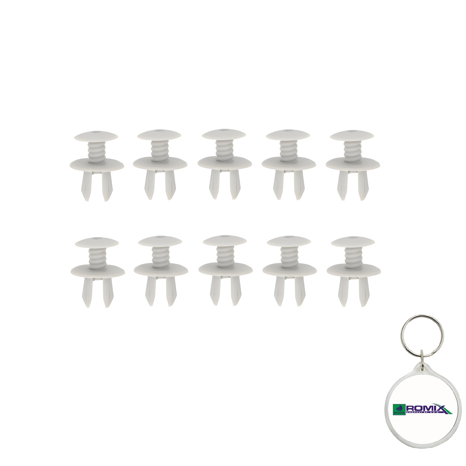 Set 10 bucati pin fixare tapiterie ROMC10028 pentru Volkswagen 8X11.8mm ...