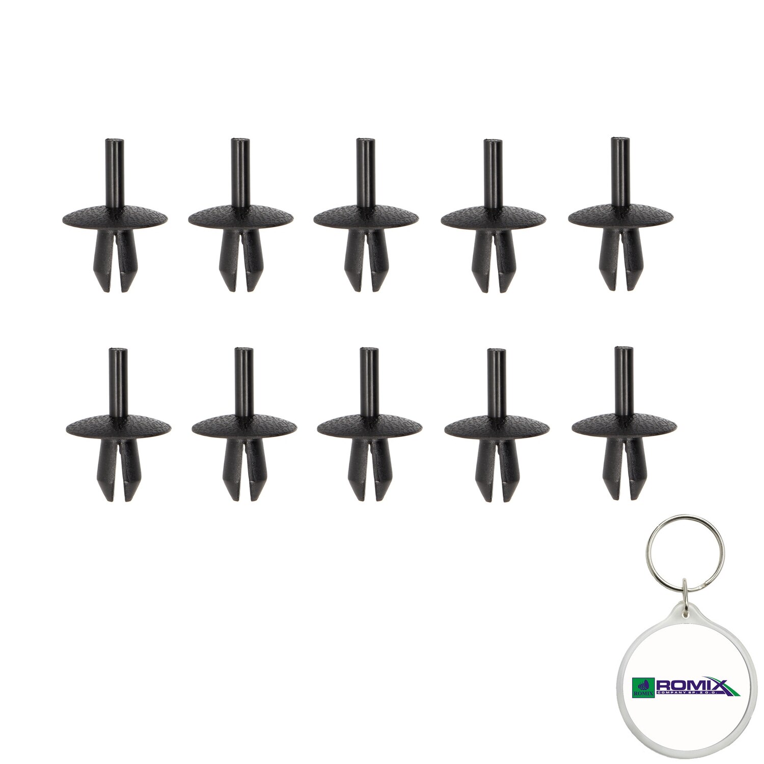 Set 10 bucati pin fixare tapiterie ROMA13840 pentru OPEL, MERCEDES ...
