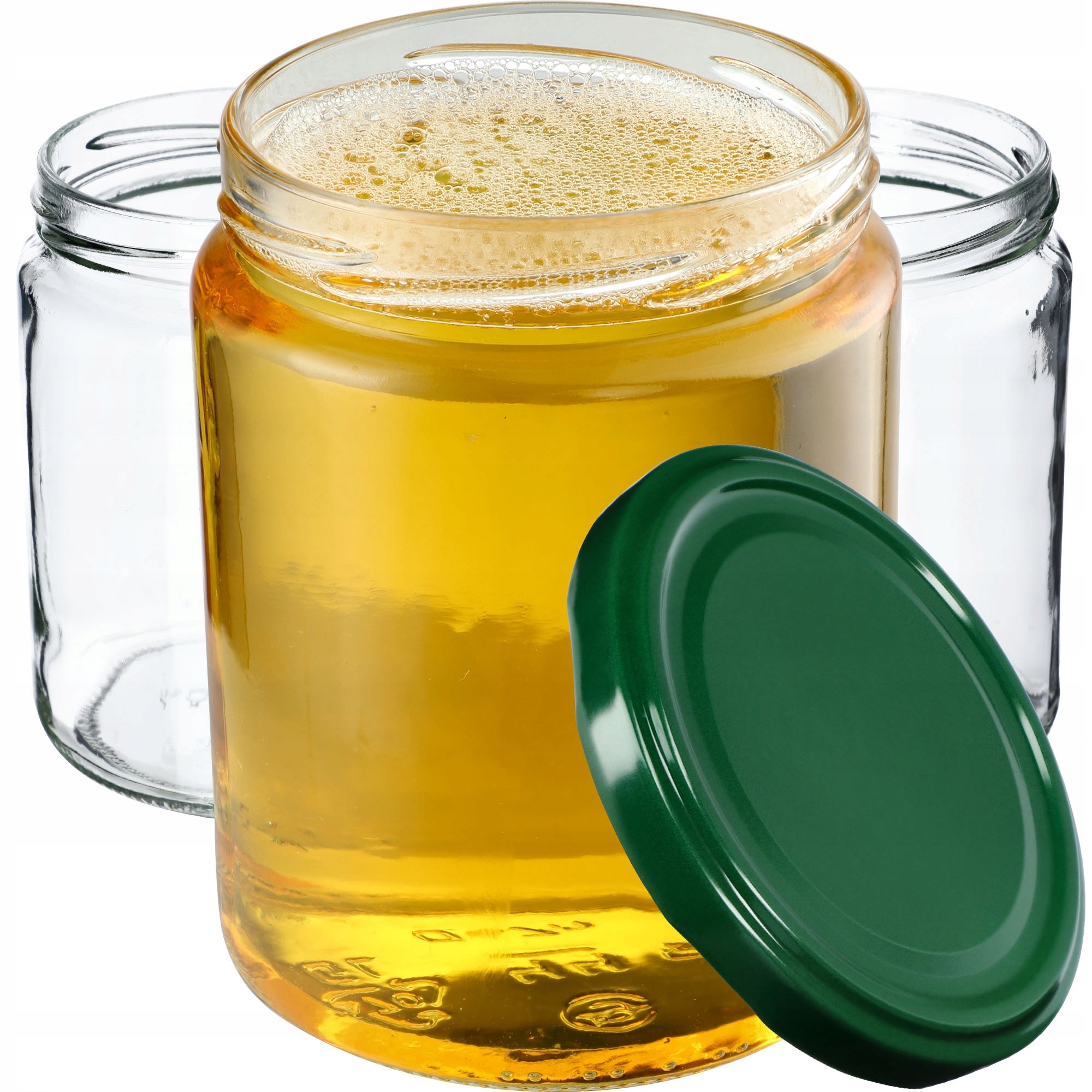 Borcane cu capac, Sticla, 540 ml, 24 bucati - eMAG.ro