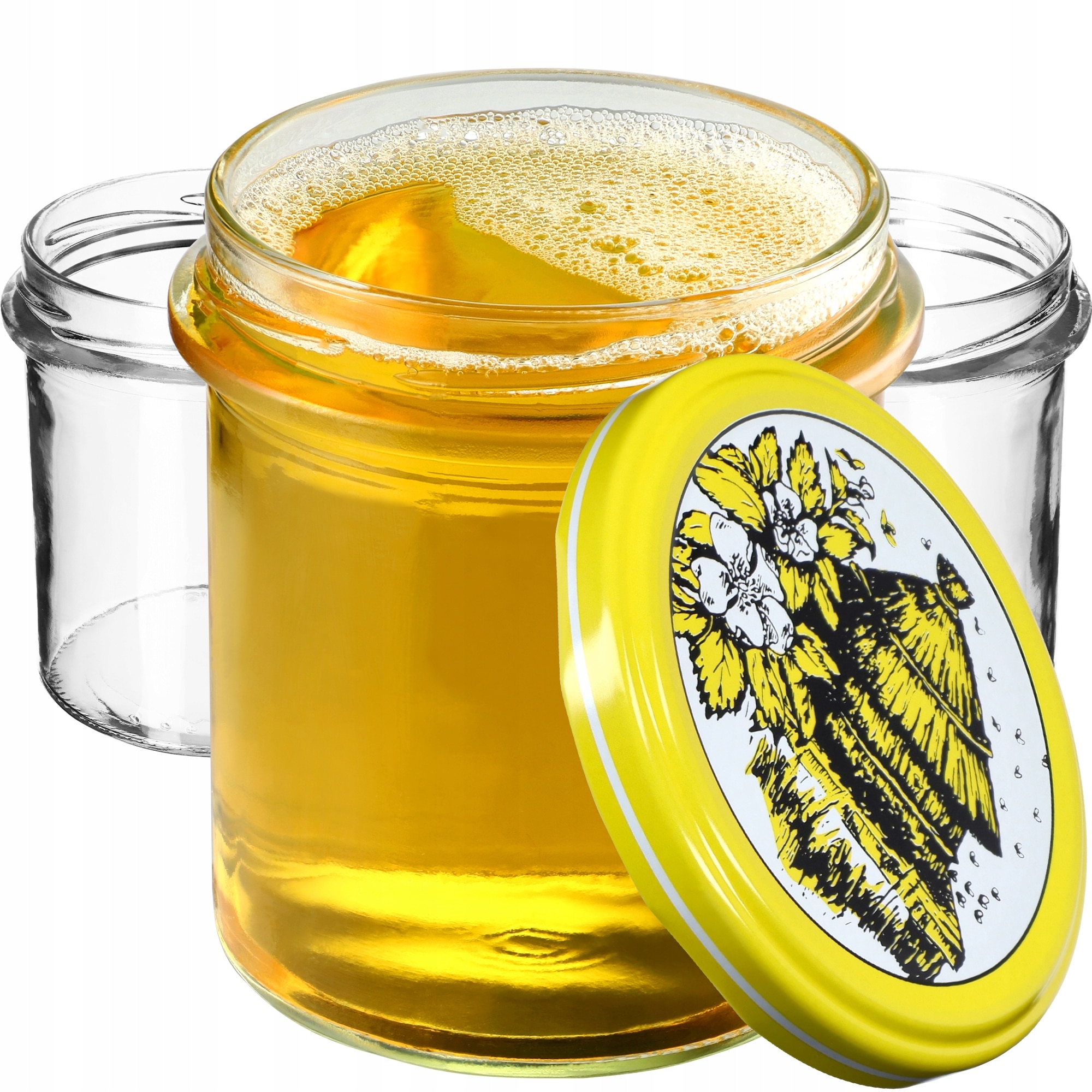 Borcane cu capac din sticla 350 ml, 20 bucati - eMAG.ro