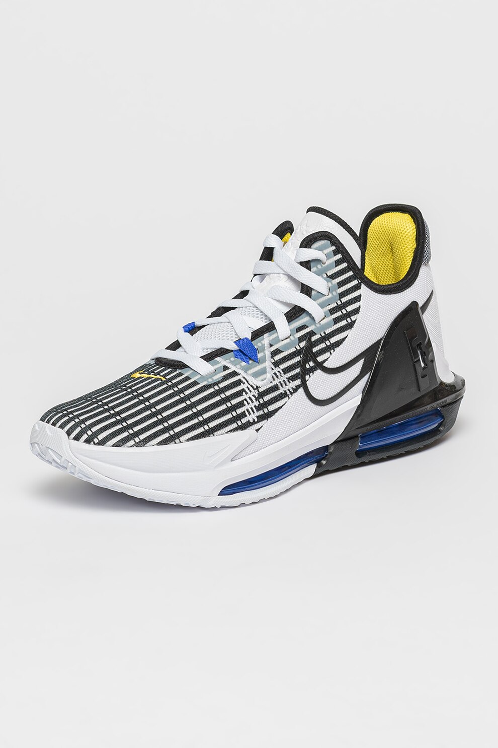 Nike, Lebron Witness VI uniszex kosárlabdacipő, Fehér, Fekete, 8 - eMAG.hu