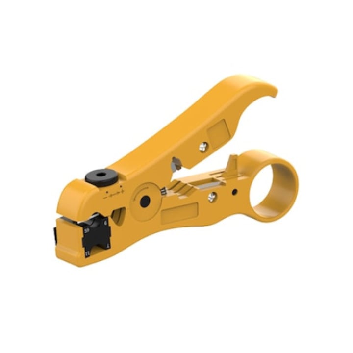 Cleste pentru cabluri, Dezizolator, Galben - eMAG.ro