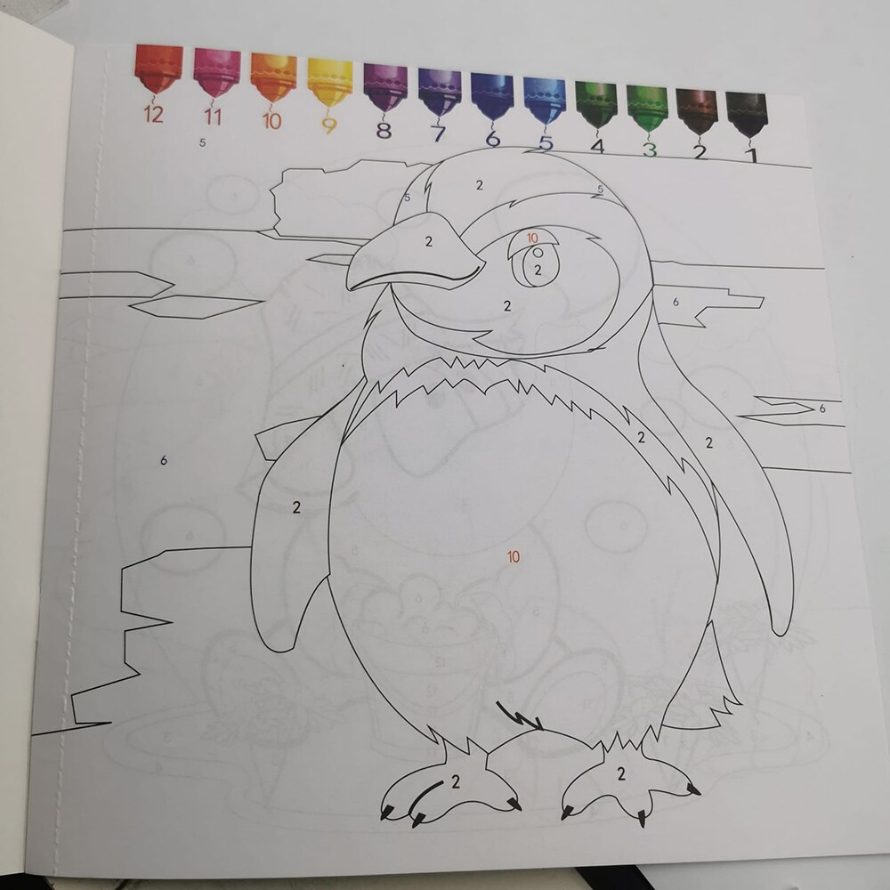 Carte de Colorat cu 50 stickere, 12 pagini, 25x25cm, La Zoo 1 ...