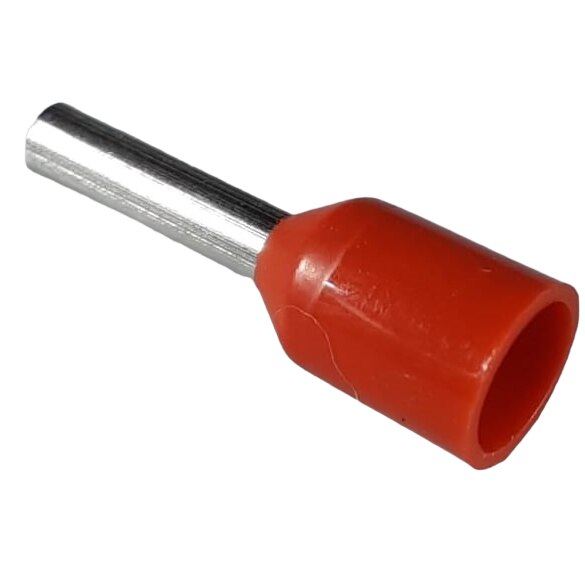 Set 100 pini terminali izolati 1.5mm2 rosii ferule cupru 15mm - eMAG.ro