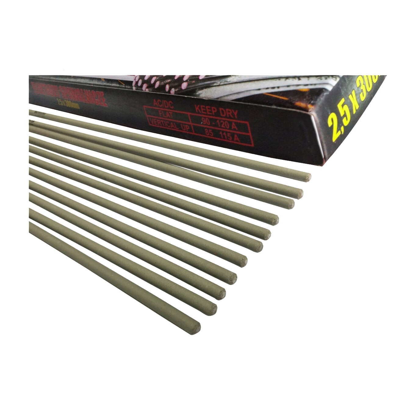 Pachet electrozi sudura rutilici 1Kg, 2.5mm x 300mm, Verke - eMAG.ro