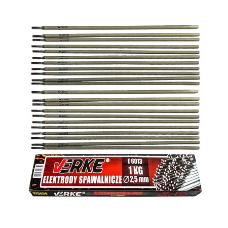 Pachet electrozi sudura rutilici 1Kg, 2.5mm x 300mm, Verke - eMAG.ro