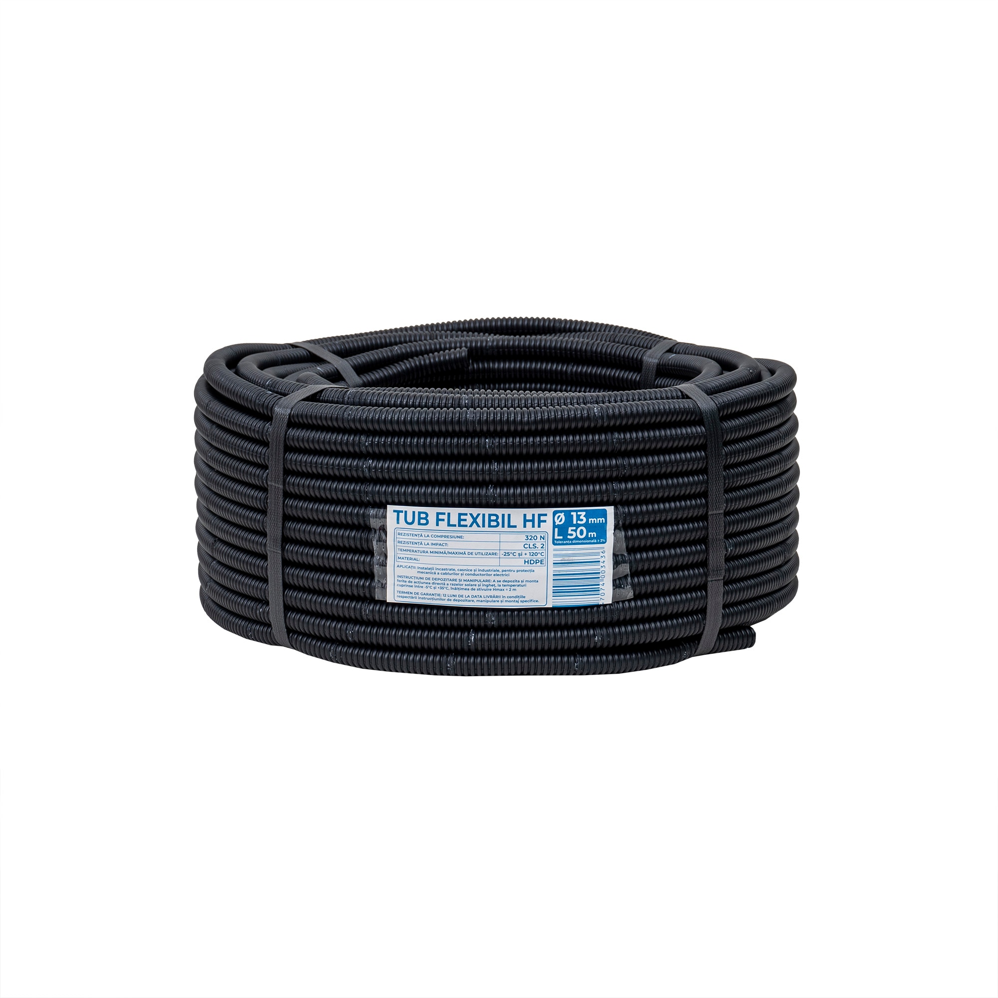 Tub flexibil, copex, din PVC fara fir de tragere, diametru 13mm ...