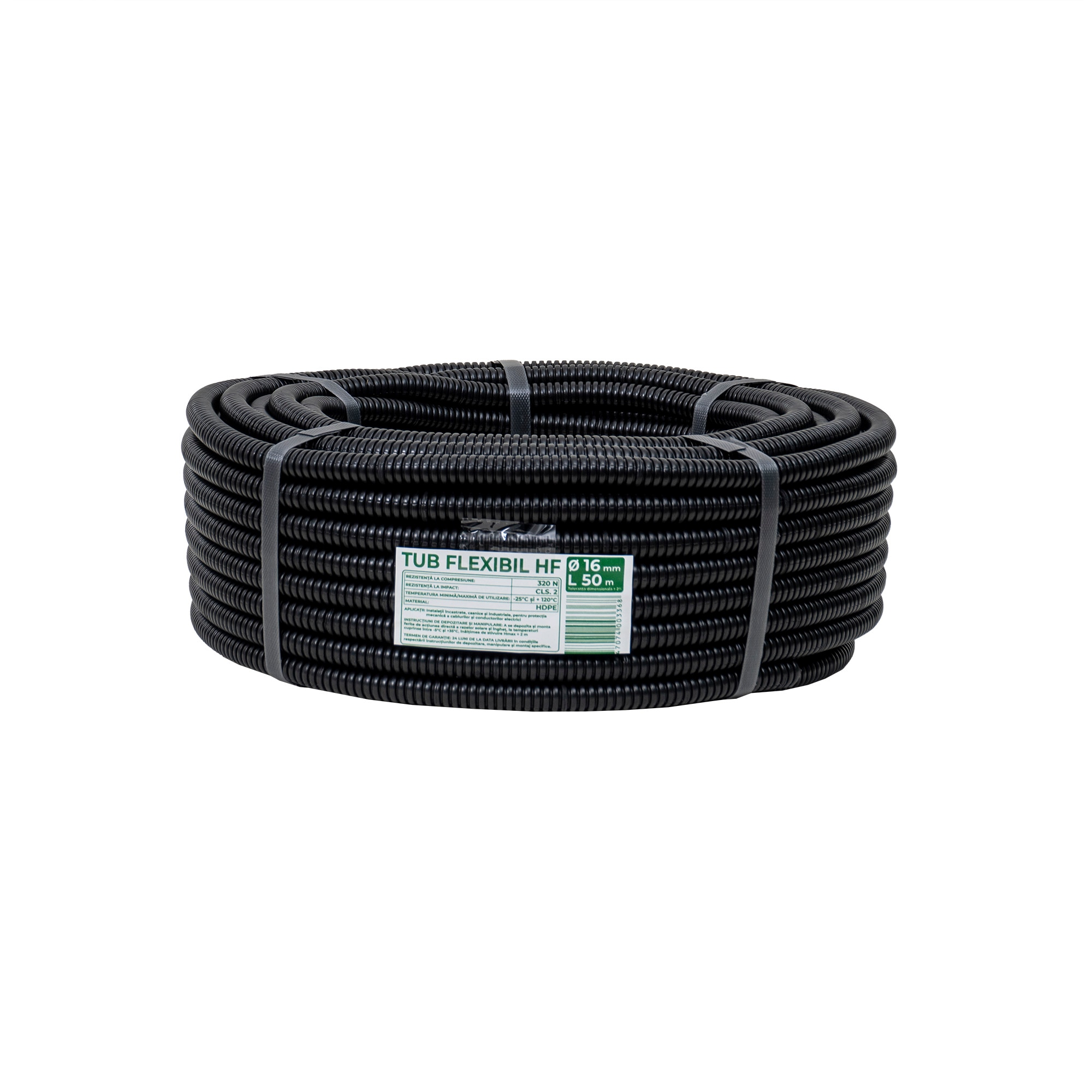Tub flexibil, copex, din PVC fara fir de tragere, diametru 16mm ...
