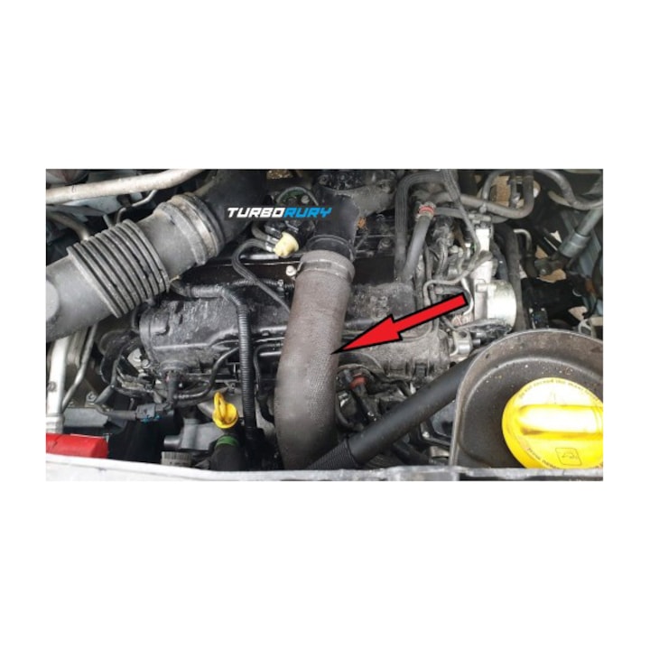Маркуч за въздух на интеркулера, Turborury, Renault Master Opel Movano ...