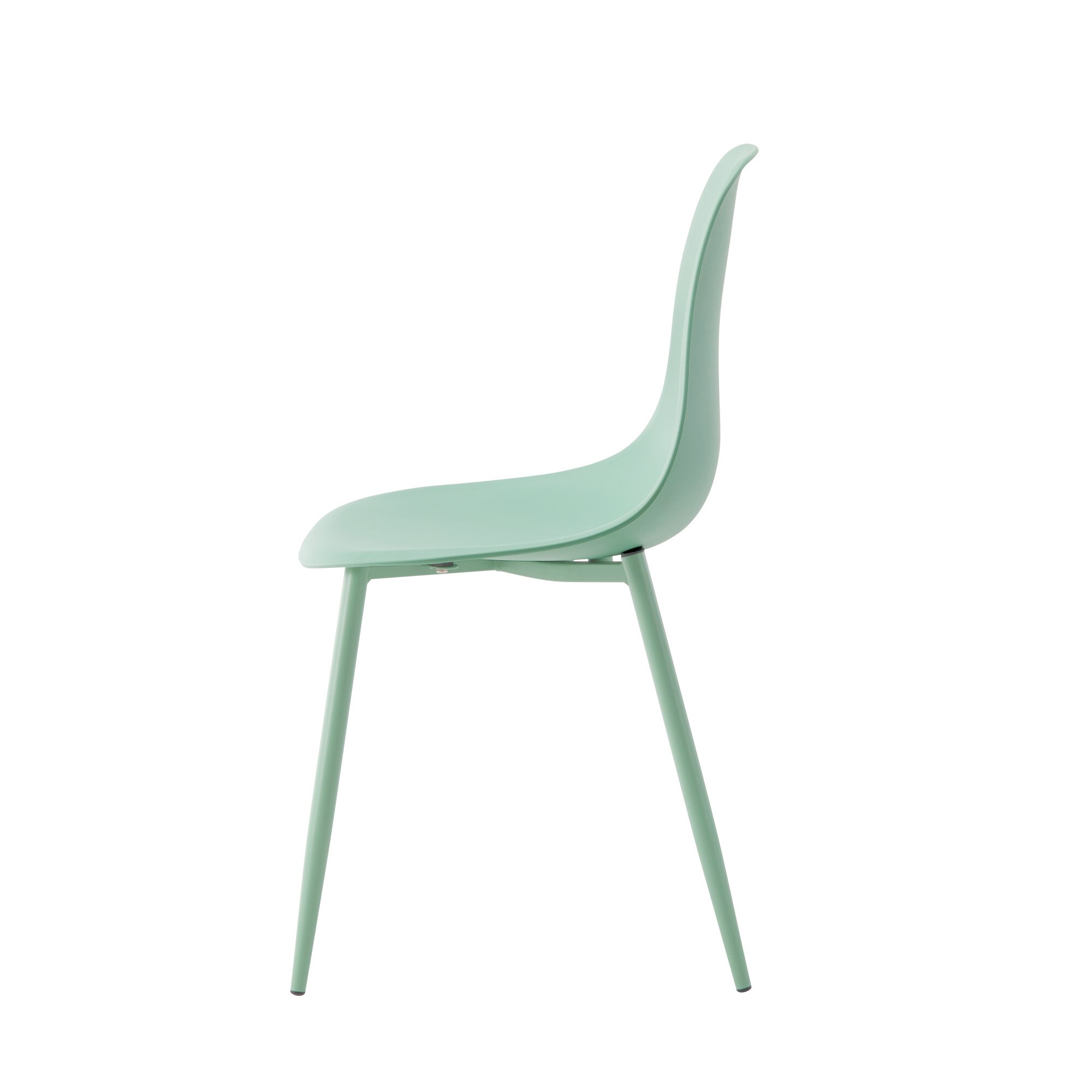 Set 4 scaune bucatarie living, horeca, cadru metal, sezut polipropilena ...