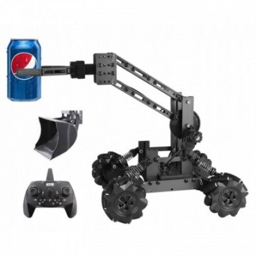 Robot Metalic cu telecomanda 2 in 1 RC JK03 cu griper si cupa - eMAG.ro