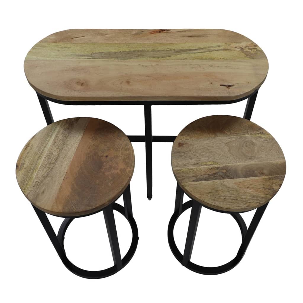 Set de masute laterale HSM Collection, 3 piese, 17 Kg - eMAG.ro