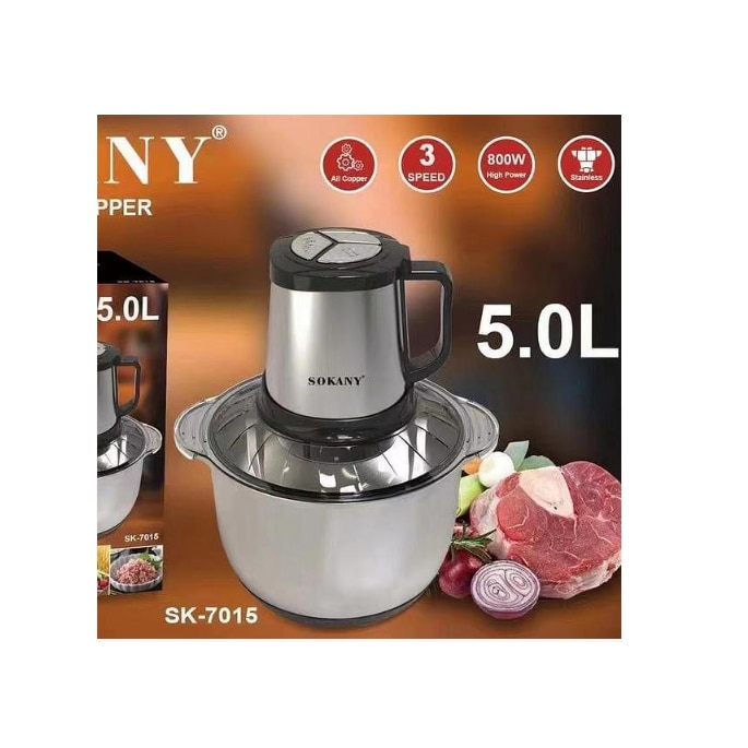 Tocator profesional, SOKANY SK-7015,800W, 5 litri, Negru - eMAG.ro