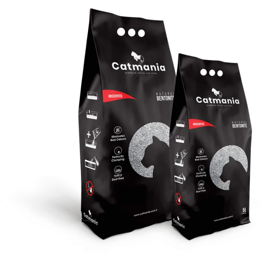 Nisip pentru pisici Catmania, Bentonita, Fresh, 5 L - eMAG.ro