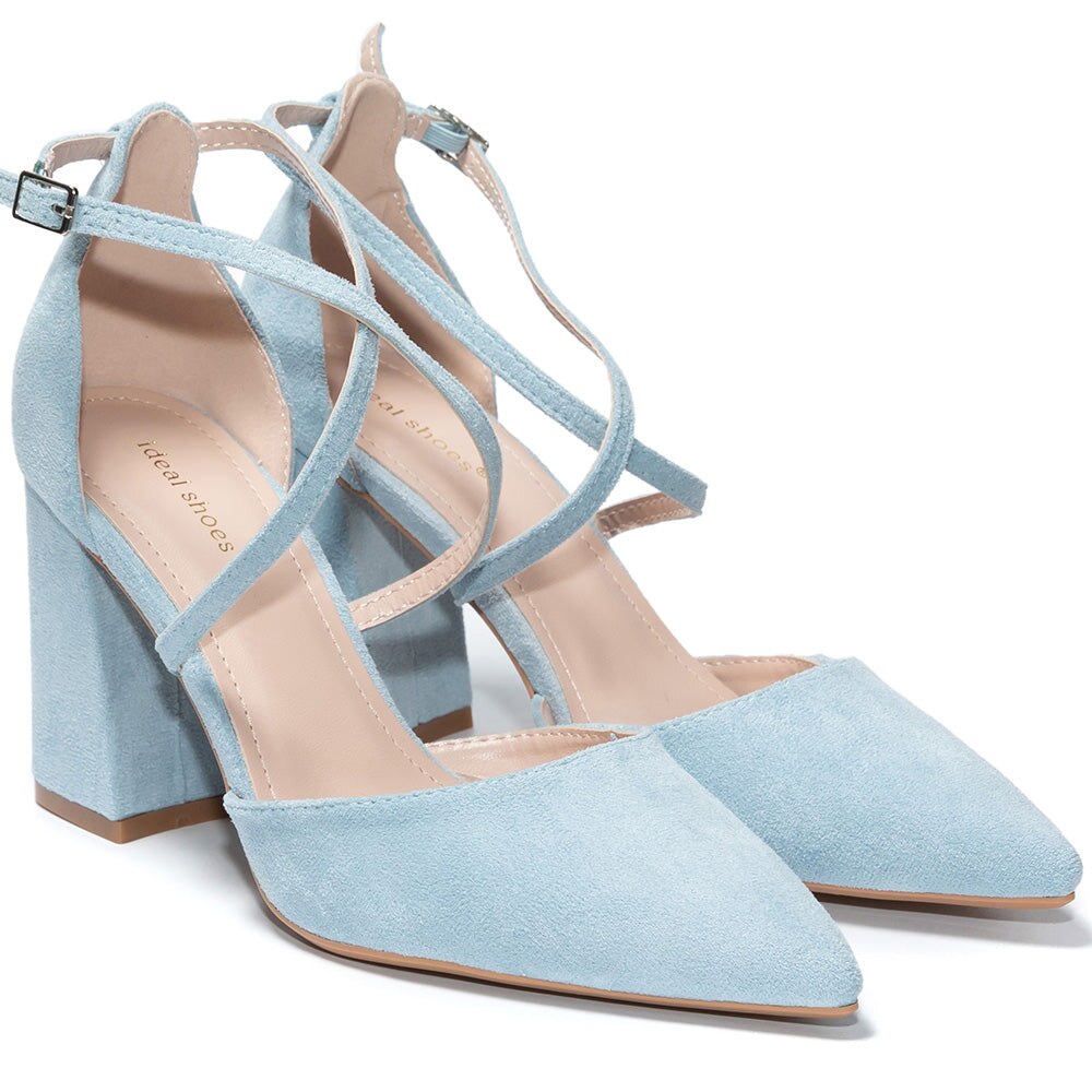Pantofi dama Yarita, Bleu - 40 - eMAG.ro