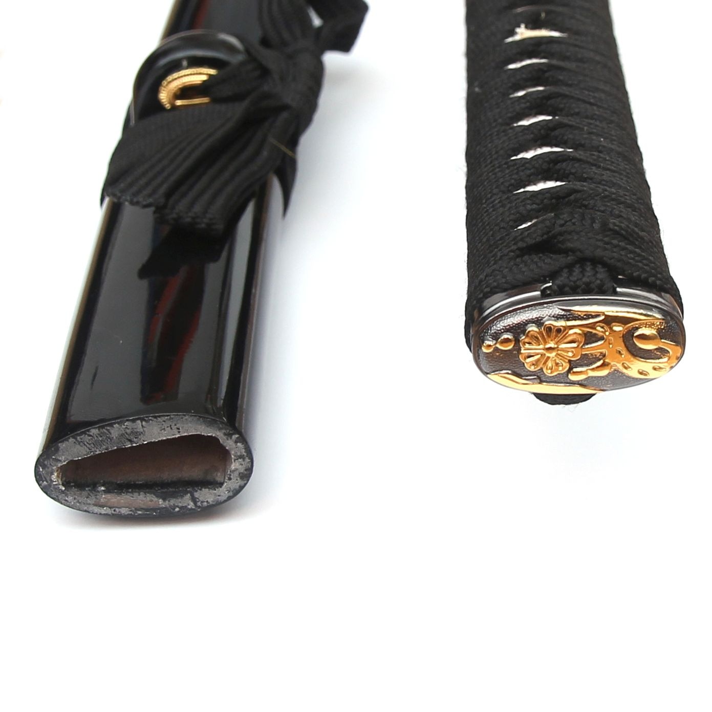 Katana Sabie Samurai Japoneza Kit Curatare, Cutie, Husa Lama Damasc ...