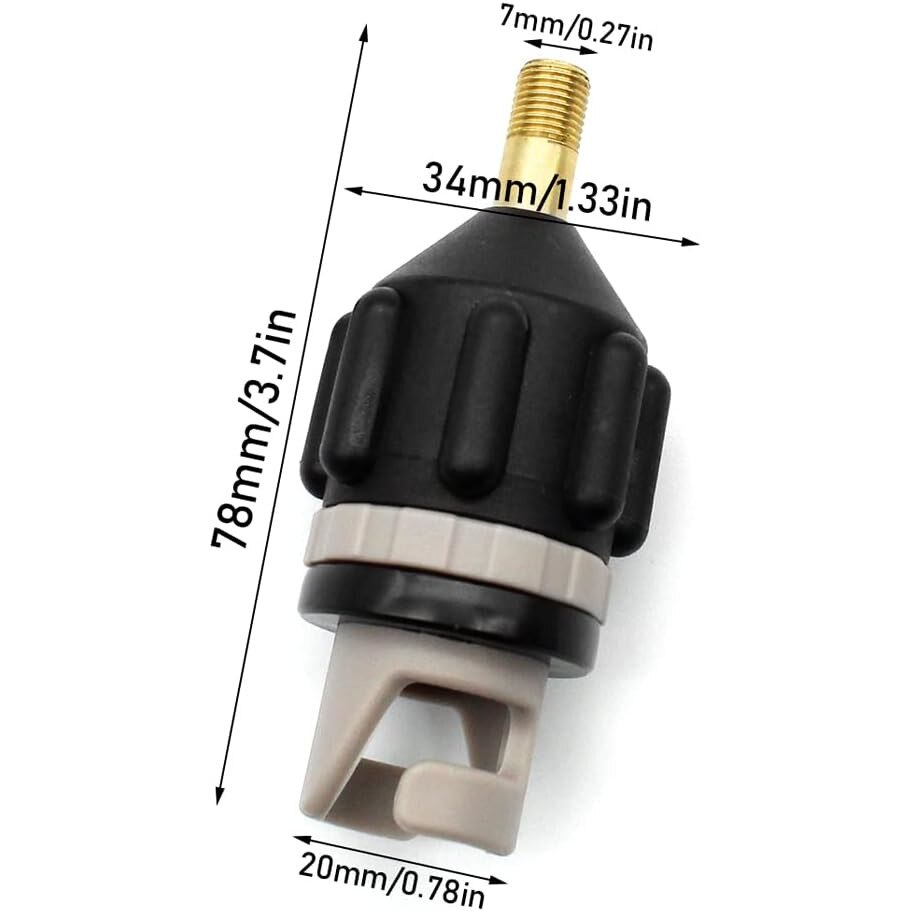 Set adaptor pompa pentru caiac/paddleboard, Cafuneplus®, 5 Accesorii ...