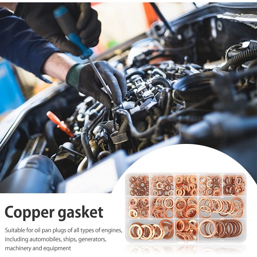 Set 300 saibe de cupru, Cafuneplus®, cu 12 dimensiuni diferite ...