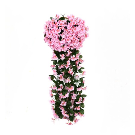 Set 3 plante artificiale Rozallé roz pentru utilizare in interior ...